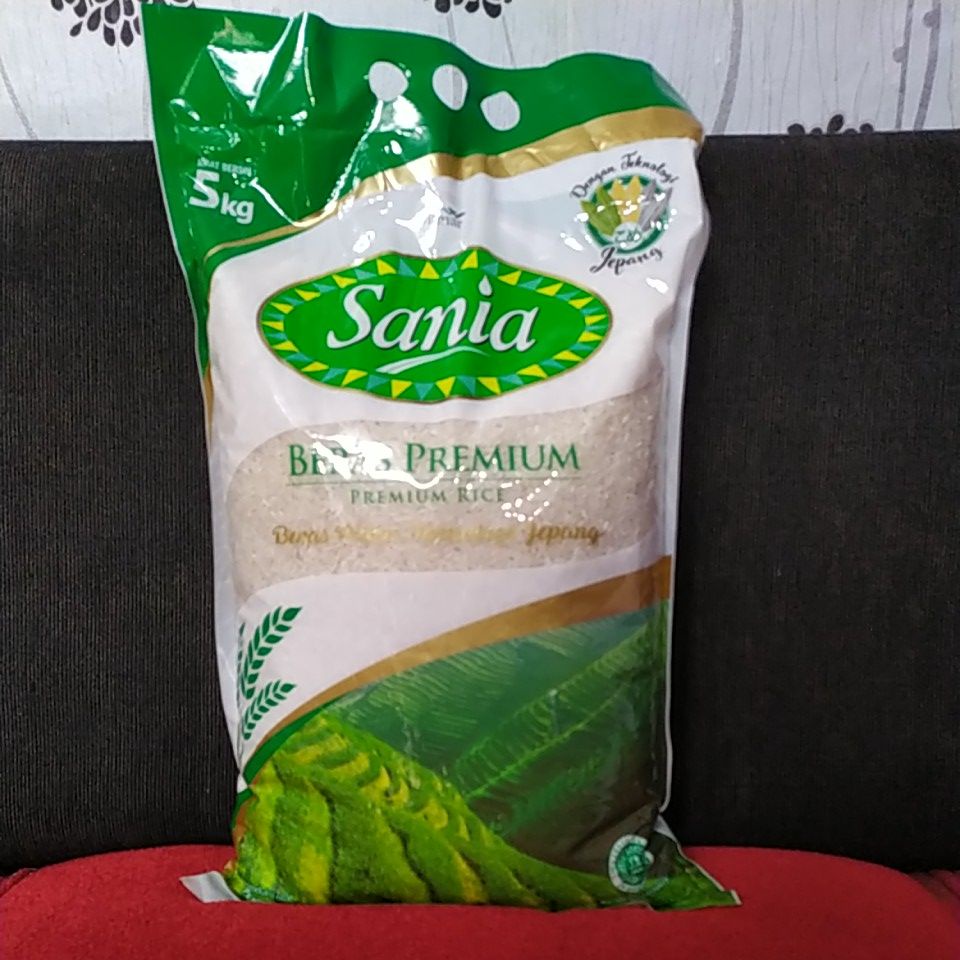 Jual Beras premium 5kg, Beras murah, beras enak, beras sania, beras ...
