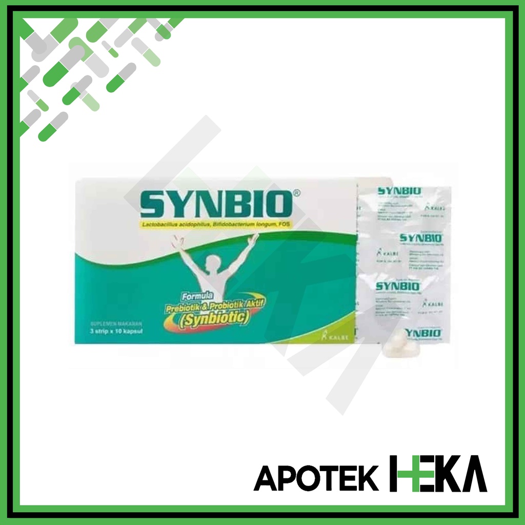 Jual Synbio Box isi 3x10 Tablet - Prebiotik Probiotik Kesehatan ...
