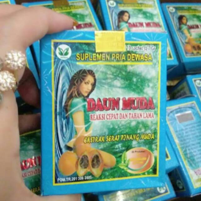 Jual SERBUK DAUN MUDA EXTRA PINANG JAMU STAMINA DEWASA PRIA KUAT DAN ...