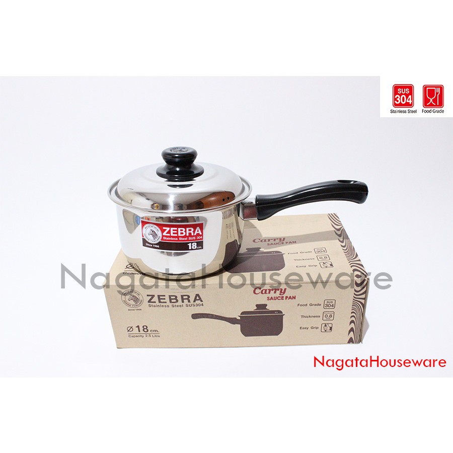 Jual Panci Susu Stainless Tutup / Panci Saus / Panci Mie / Panci Zebra ...