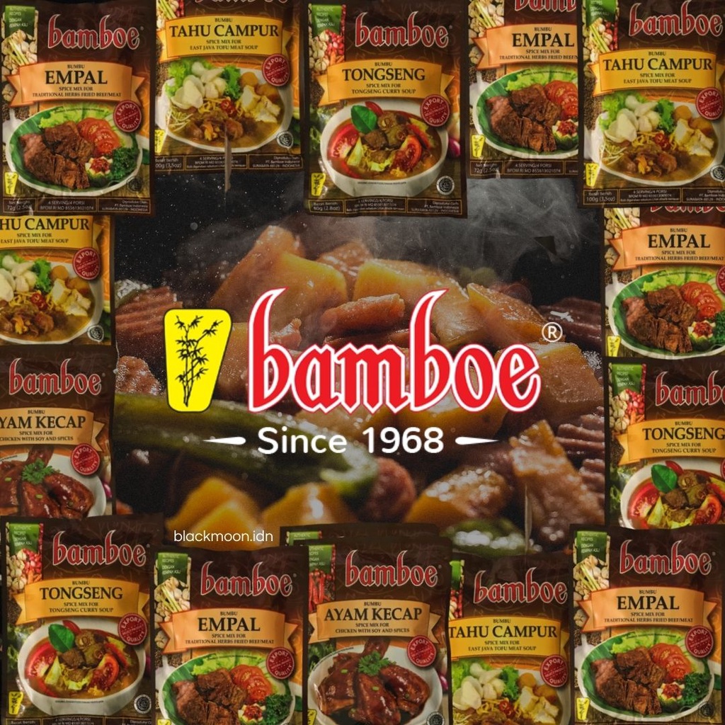 Jual FREE PACKING DUS/BUBBLEWRAP!! Bumbu Instant Bamboe Varians Baru ...