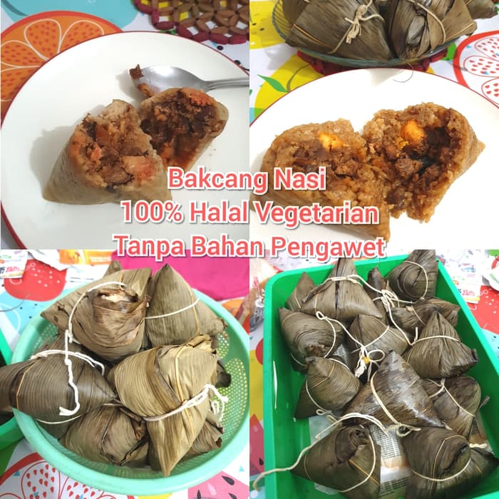 Jual Bakcang Nasi Vegetarian Halal | Shopee Indonesia