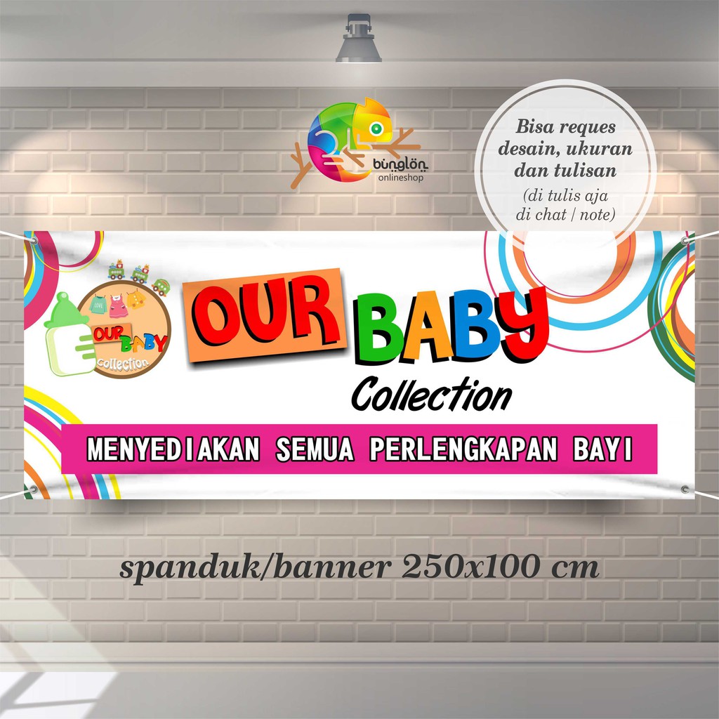 Jual Spanduk, Banner Toko Perlengkapan Bayi | Shopee Indonesia