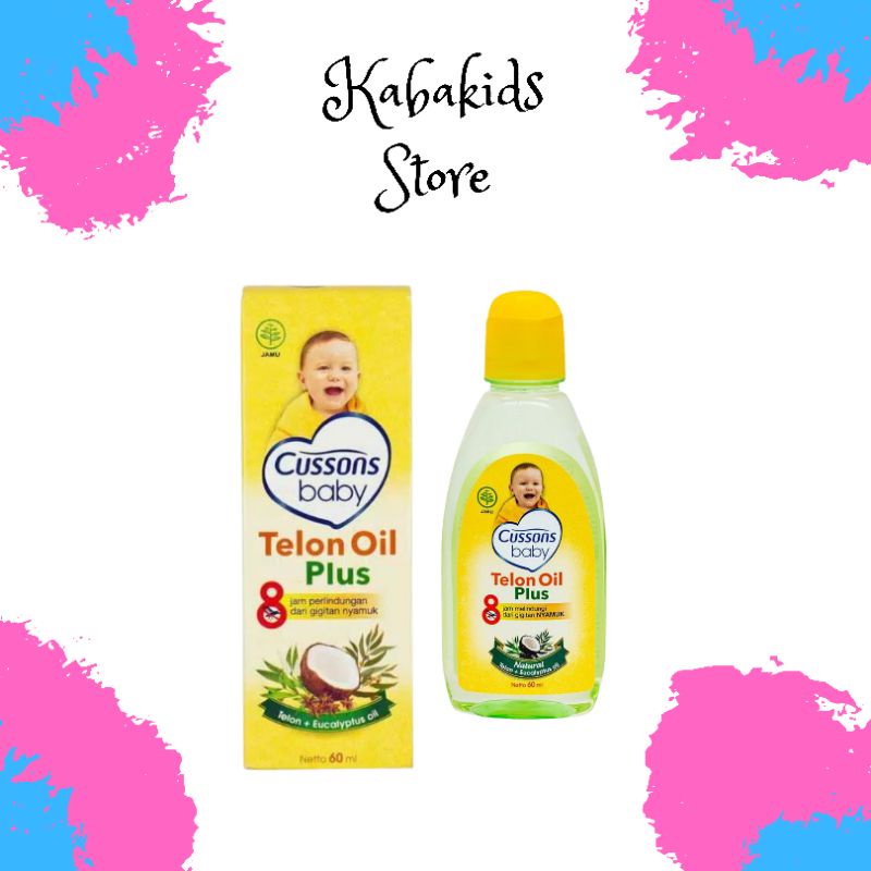 Jual Cusson Baby Telon Oil Plus 60Ml | Shopee Indonesia