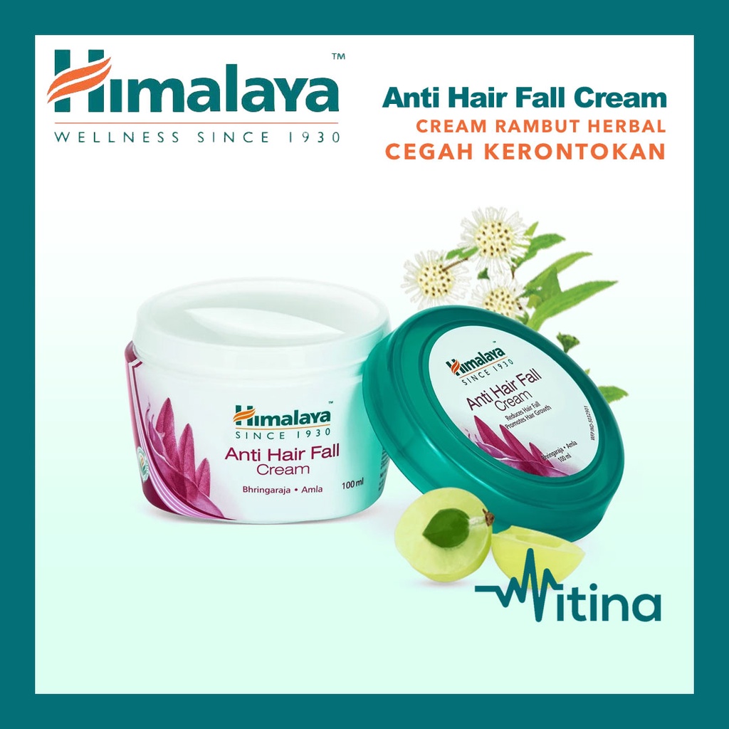 Jual HIMALAYA ANTI HAIR FALL CREAM HERBAL ALAMI ANTI CEGAH RAMBUT ...