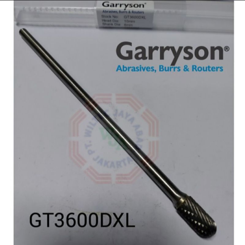 Jual GARRYSON - Carbide Burrs Rotary Tungsten Extra Long GT3600DXL ...