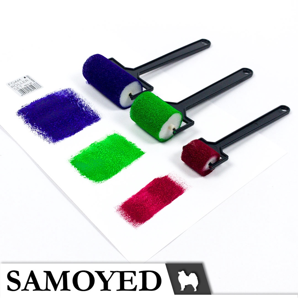 Jual Kuas Rol / Roll Busa Spons / Foam / Sponge Roller Brush Set ...