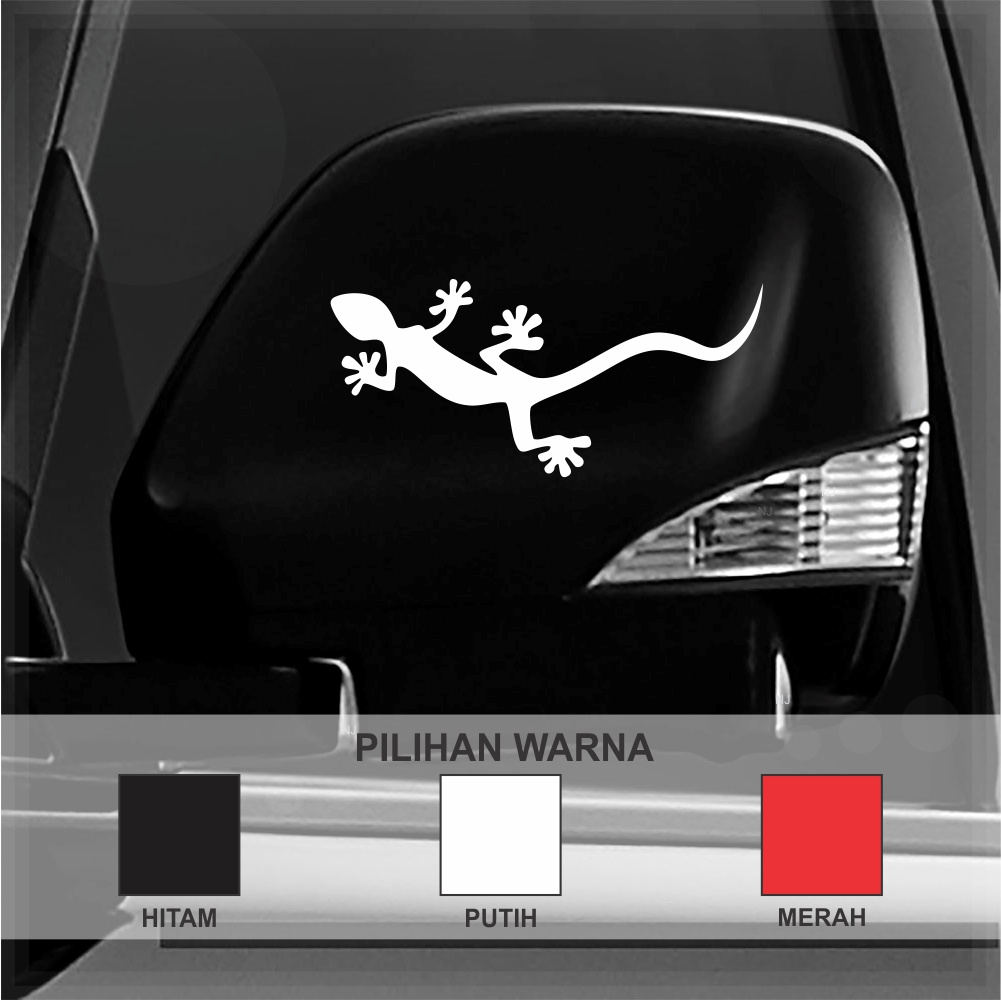 Jual Stiker Mobil Cicak Kadal Stiker Spion Mobil Stiker Cutting Sticker ...