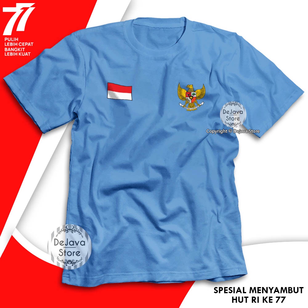 Jual Kaos HUT RI 78 Kemerdekaan Indonesia Baju Seragam Panitia Agustusan - Merdeka 17 Agustus ...