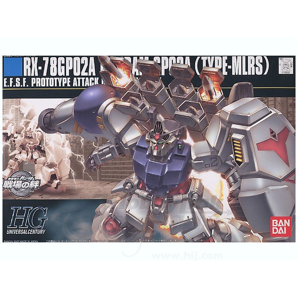 Jual BANDAI HG 1/144 HGUC Gundam RX-78 GP02A Type MLRS Physalis RX-78GP02A GP02 | Shopee Indonesia