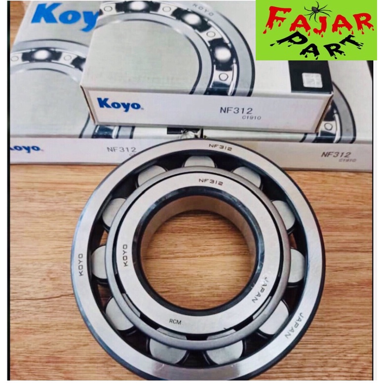 Jual Bearing koyo NF 312 laher laker NF312 (KOYO JAPAN) | Shopee Indonesia