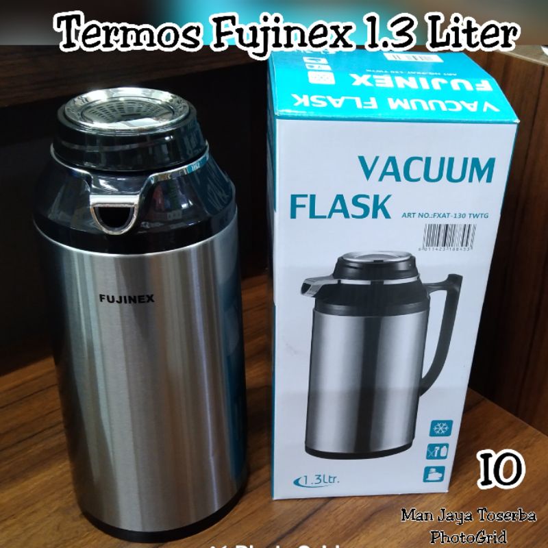 Jual Termos Air Panas Dingin / Termos Vacum Flask Fujinex 1.3 Liter ...