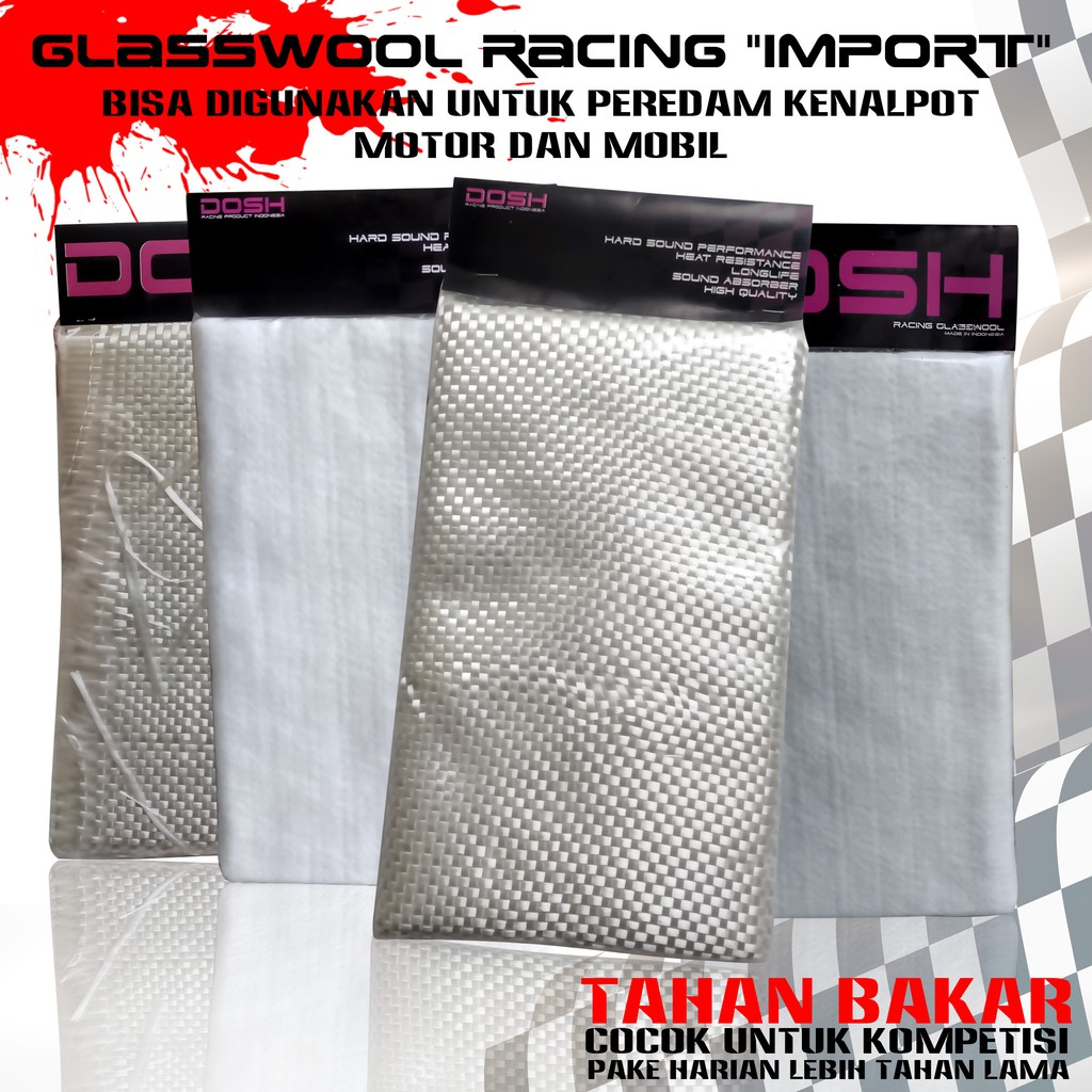 Jual Glasswool / Gasbul Knalpot Anti Bakar / Gaswool / Gaswoll Knalpot ...