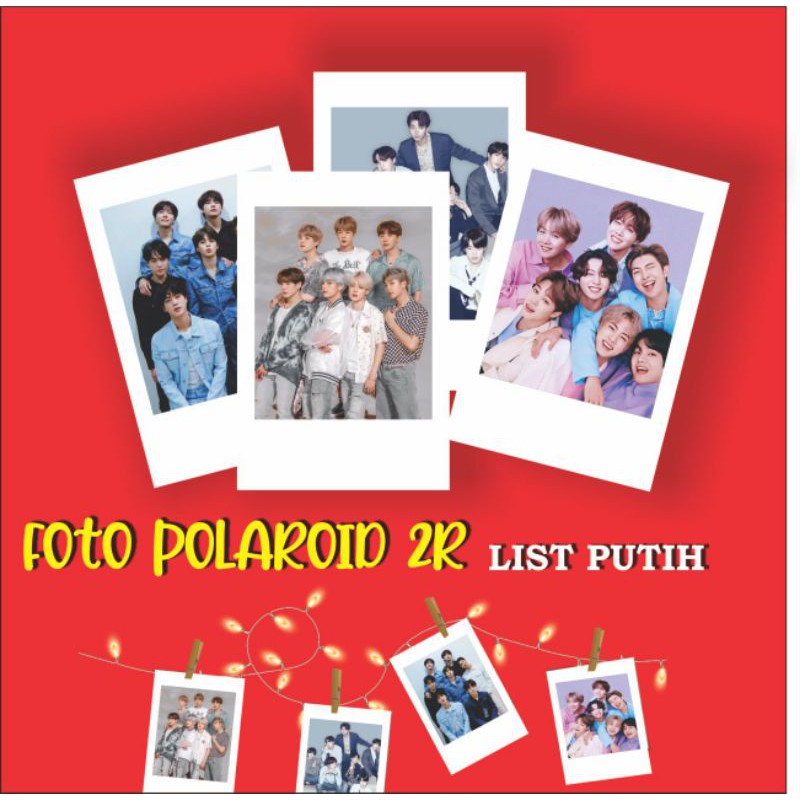 Jual Cetak Foto Polaroid ( List Putih ) | Shopee Indonesia