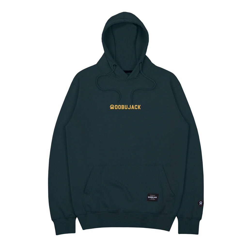 Jual Dobujack Little Logo Green Hoodie | Shopee Indonesia