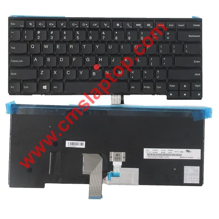 Jual Keyboard Lenovo Thinkpad E340, E431, E440, T431, T440 BLACK ...