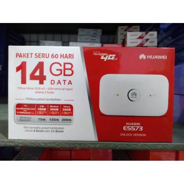 Jual Mifi Modem Huawei E5573 free 7gb selama 2 bulan original dan ...
