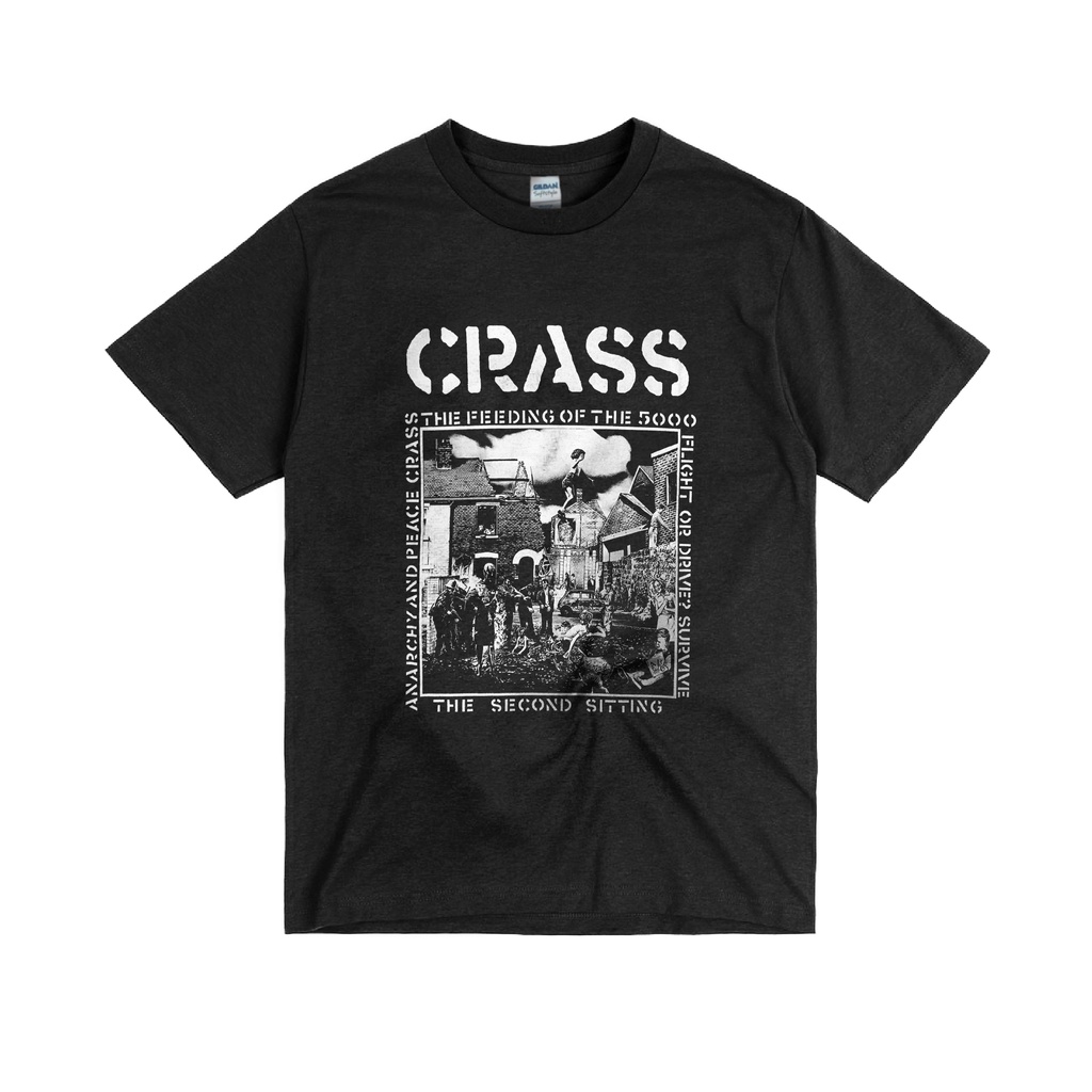 Jual KAOS BAND CRASS PUNK | BUILT UP NSA PREMIUM KAOS PUNK SKA METAL ...