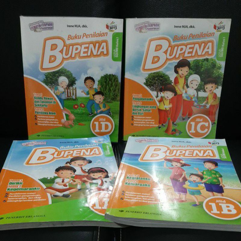 Jual Buku Bupena 1A - 1D revisi 2013 | Shopee Indonesia