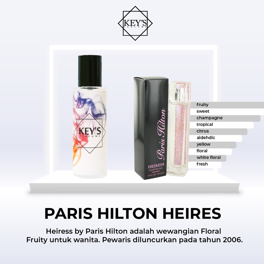 Jual PARIS HILTON HEIRESS inspired by Key’s parfume | Shopee Indonesia
