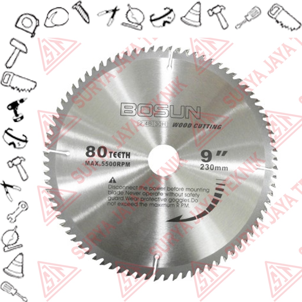 Jual BOSUN Mata Potong Kayu / Saw Blade Bosun 4 Inch | Shopee Indonesia