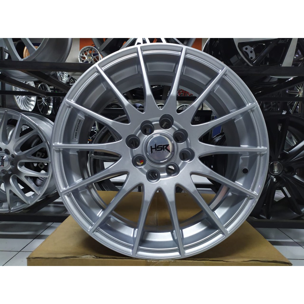 Jual Velg Racing Ring 16 Warna Silver Cocok Untuk Yaris Ignis Swift Mobilio Brio Xenia City Dll ...