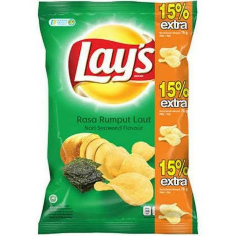 Jual lays rasa rumput laut | Shopee Indonesia