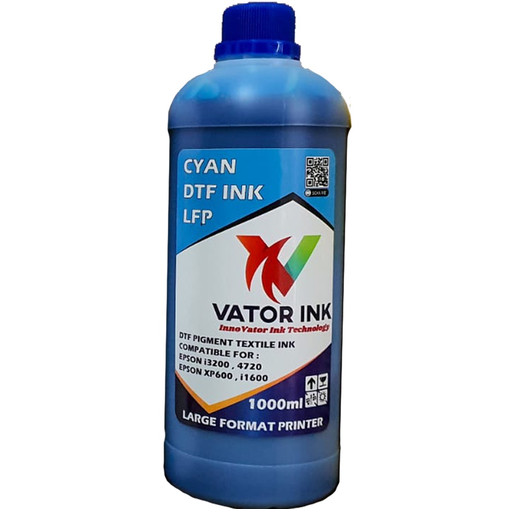 Jual Tinta Vator DTF LFP Large Format Printer CMYKW 1000ml | Shopee ... Jual Tinta Vator DTF LFP Large Format Printer CMYKW 1000ml | Shopee ...