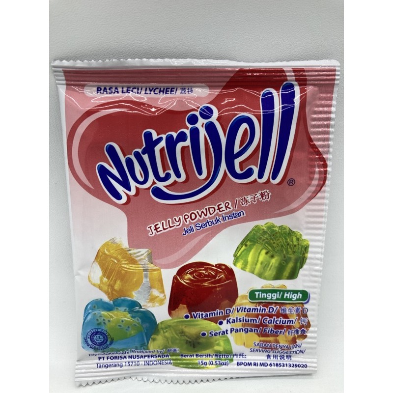 Jual Nutrijell JELLY POWDER ALL VARIANT 15g | Shopee Indonesia
