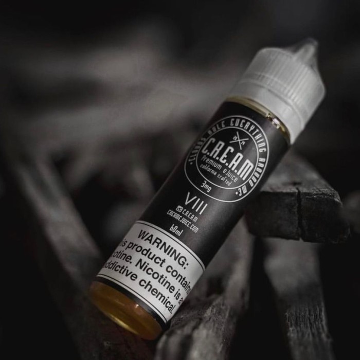 Jual EJM USA CREAM VIII FREEBASE LIQUID 60ML 100% AUTHENTIC | Shopee ...