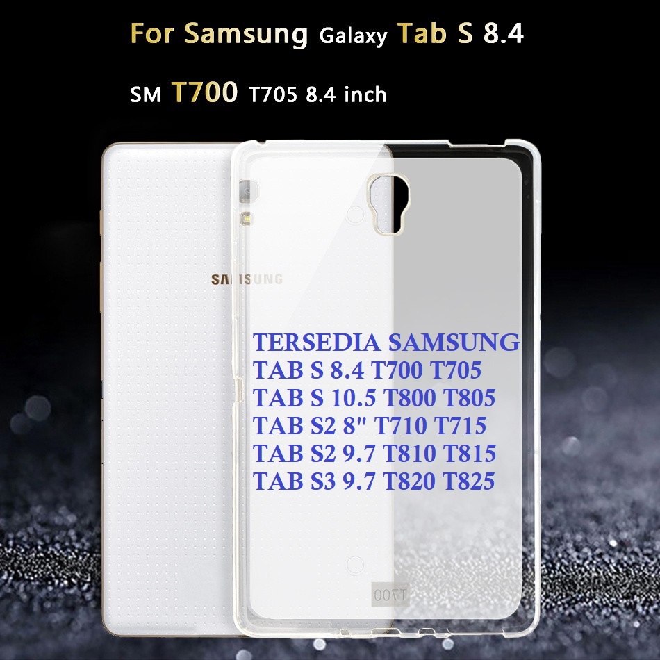 Jual Silikon SAMSUNG TAB S 8.4 T705 T700 10.5 T805 T800 S2 T715 T710 ...