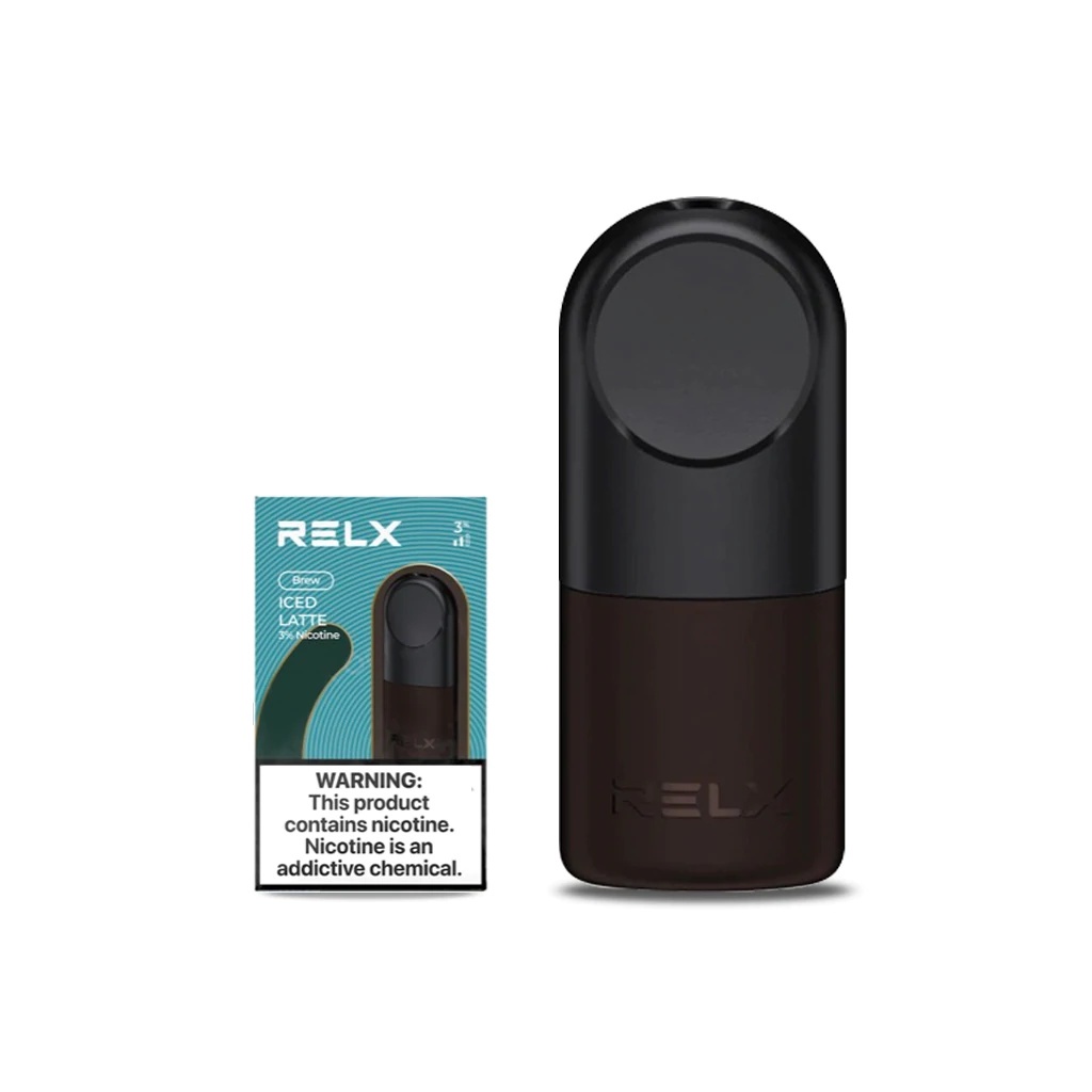 Jual RELX SINGLE POD INFINITY ESSENTIAL ICE LATTE / COFFEE | Shopee ...
