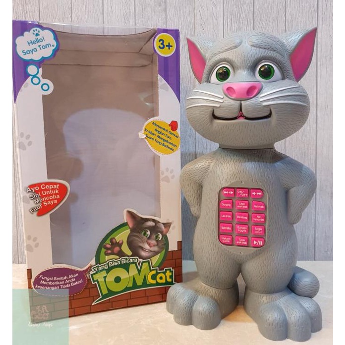 Jual LUMI TOYS ROBOT KUCING TALKING TOM CAT TOMCAT | Shopee Indonesia