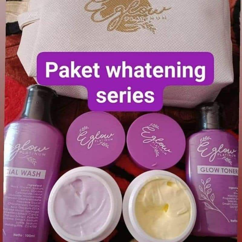 Jual e glow platinum original whitening | Shopee Indonesia