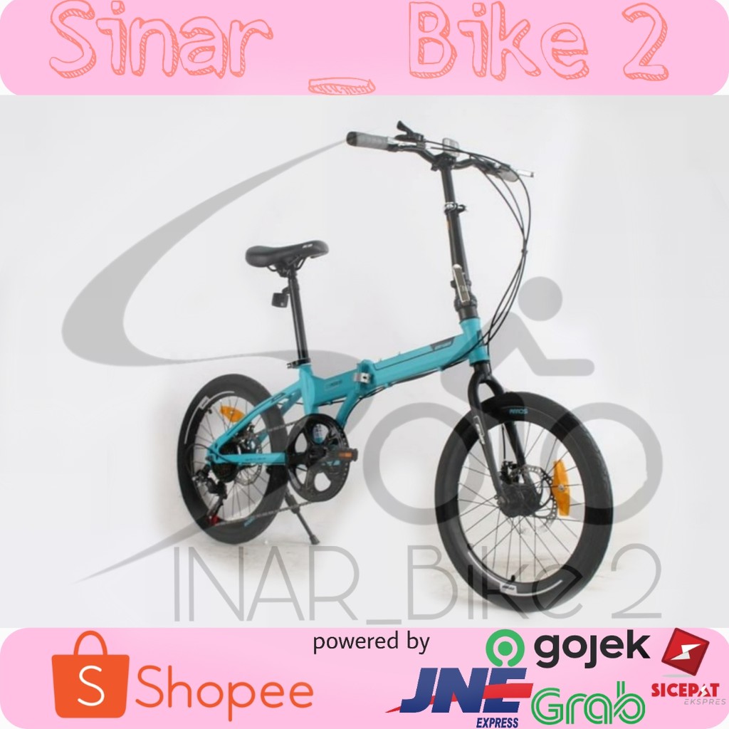 Jual Sepeda Lipat 20Inch Bnb Amos 7Speed Shimano | Shopee Indonesia