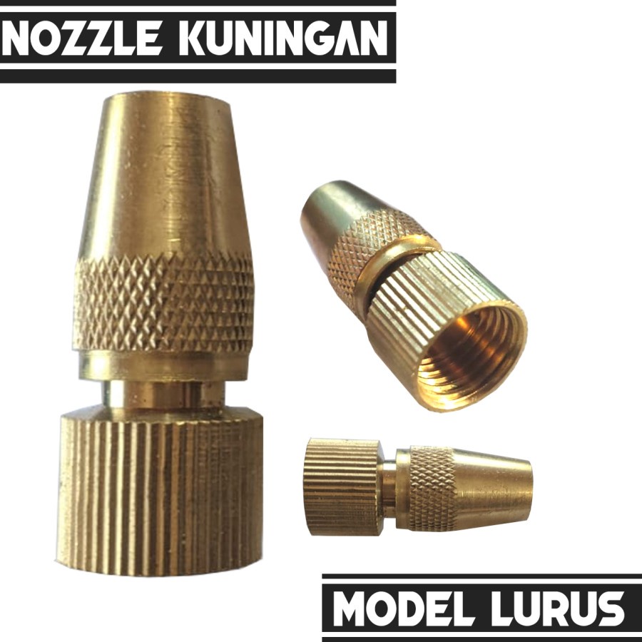 Jual Nozzle Kuningan Untuk sprayer Pertanian / cuci AC / angin ...