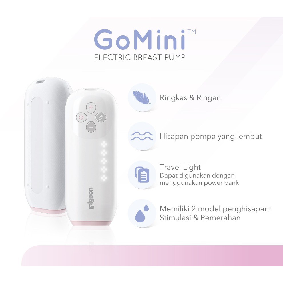 Jual Pigeon Go Mini Double Pump / Pompa Asi | Shopee Indonesia