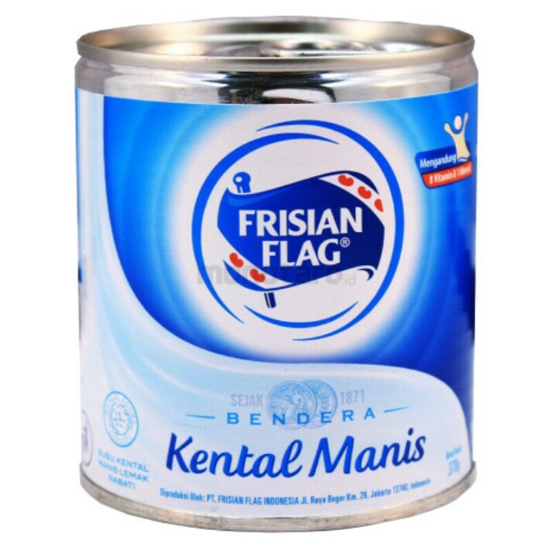 Jual 1 Klg SKM Frisian Flag 370gr / Susu Bendera kaleng 370gr | Shopee ...