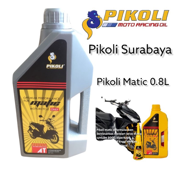 Jual OLI PIKOLI MATIC " Oli Touring, Tahan Panas dan Performa Tinggi ...
