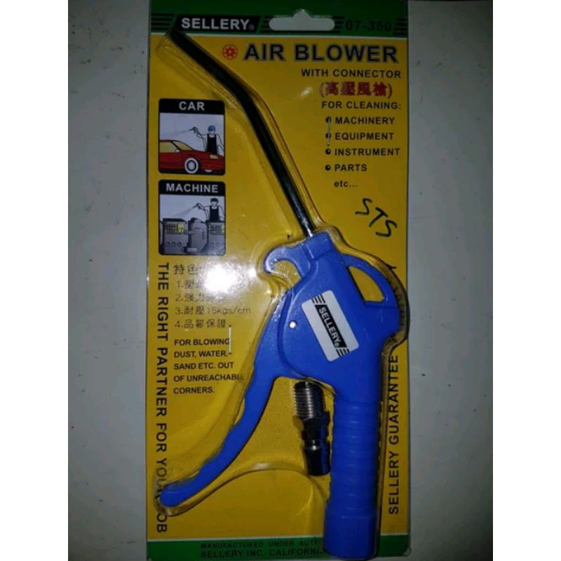 Jual SELLERY Air Blow Gun with Connector - Air Duster Blower Semprotan ...
