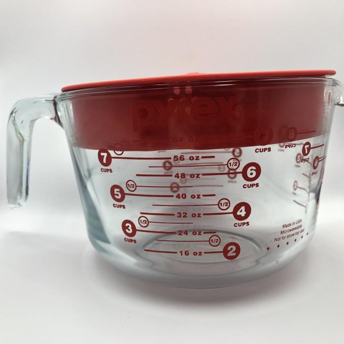 Jual Gelastakar | Pyrex Usa Measuring Jug Gelas Ukur 2000Ml 2L 8 Cup Gelas Takar Jug | Shopee ...
