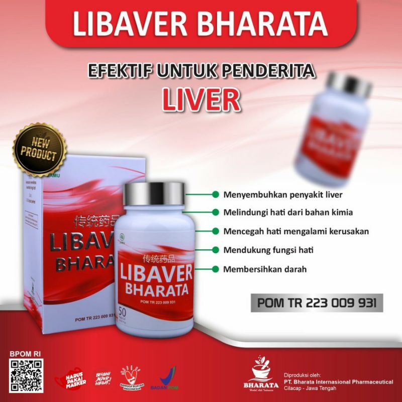 Jual Libaver Bharata - Obat Herbal Liver, Hepatitis A B C D, Liver ...