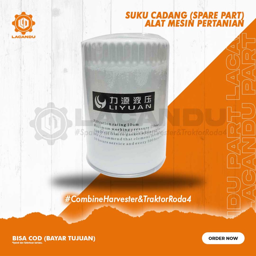 Jual FILTER HIDRAULIC / FILTER OLI HIDROLIK HST GALAXY 4.2 / JAVATECH ...