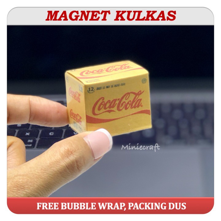 Jual MAGNET TEMPELAN KULKAS MNIATUR DUS COCA COLA | Shopee Indonesia