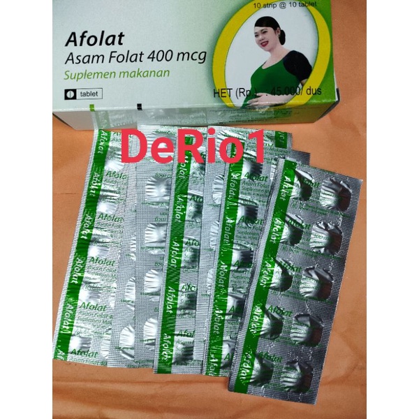 Jual afolat (asam folat) | Shopee Indonesia