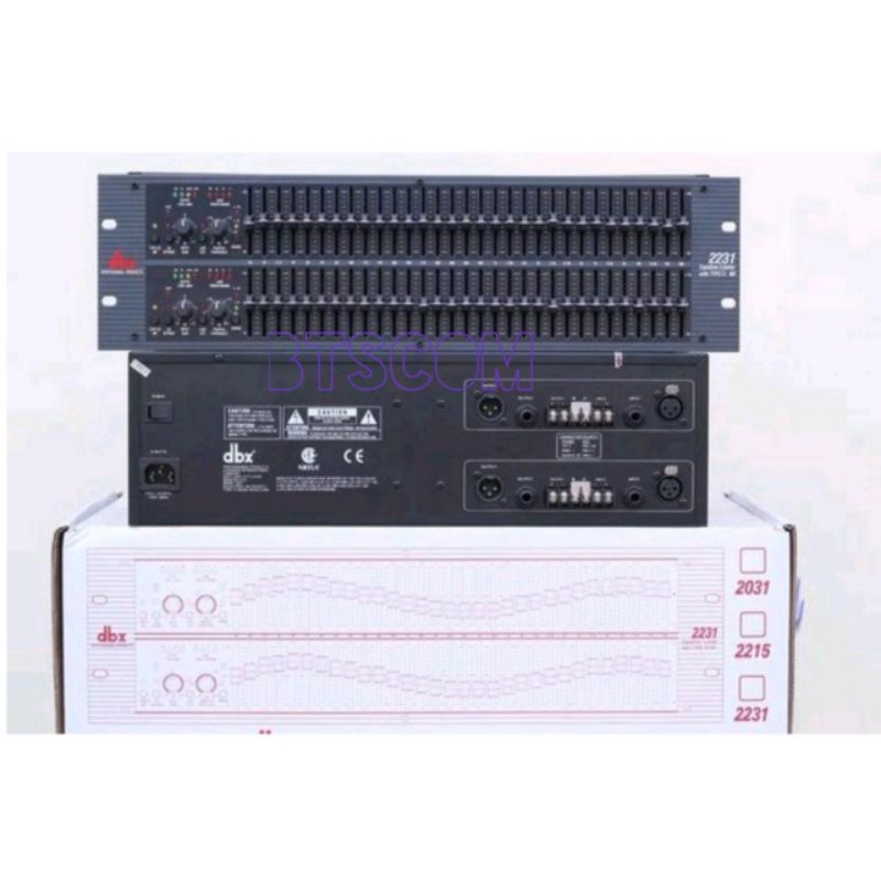 Jual Equalizer DBX2231 ( 2 x 31 channel ) DBX 2231 | Shopee Indonesia