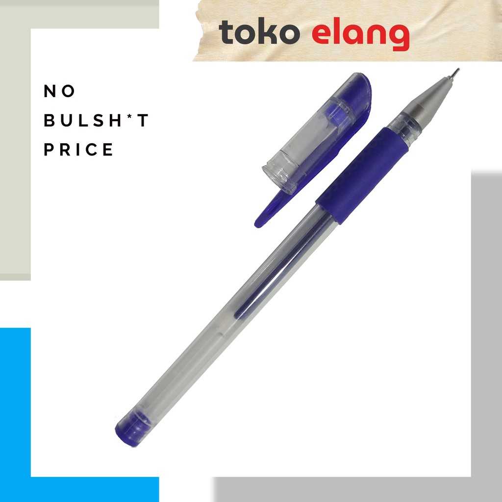 Jual Pulpen Gel Bolpen Gel Bolpoin Pulpen Tinta Pulpen Tinta Cair Alat ...