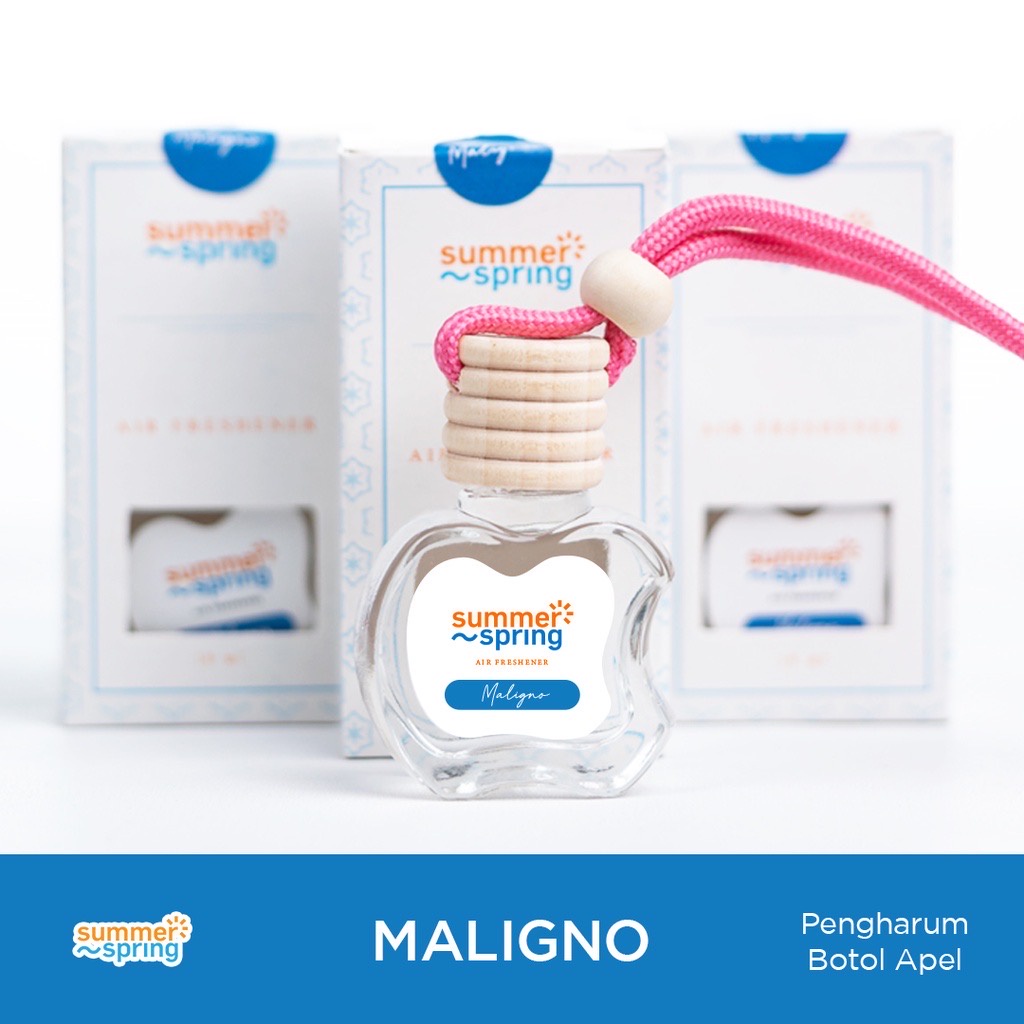 Jual Pengharum Mobil dan Ruangan Summer Spring Botol Apel 10 ml ...