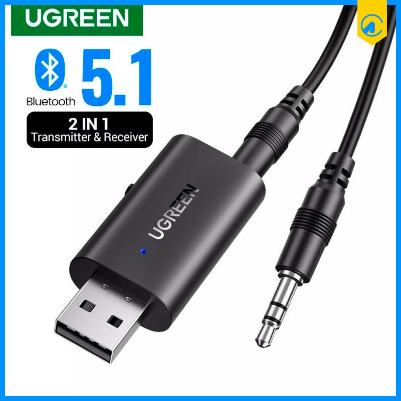 Jual Ugreen 60300 2-in-1 Bluetooth 5.1 Receiver Transmitter USB 2.0 Black | Shopee Indonesia