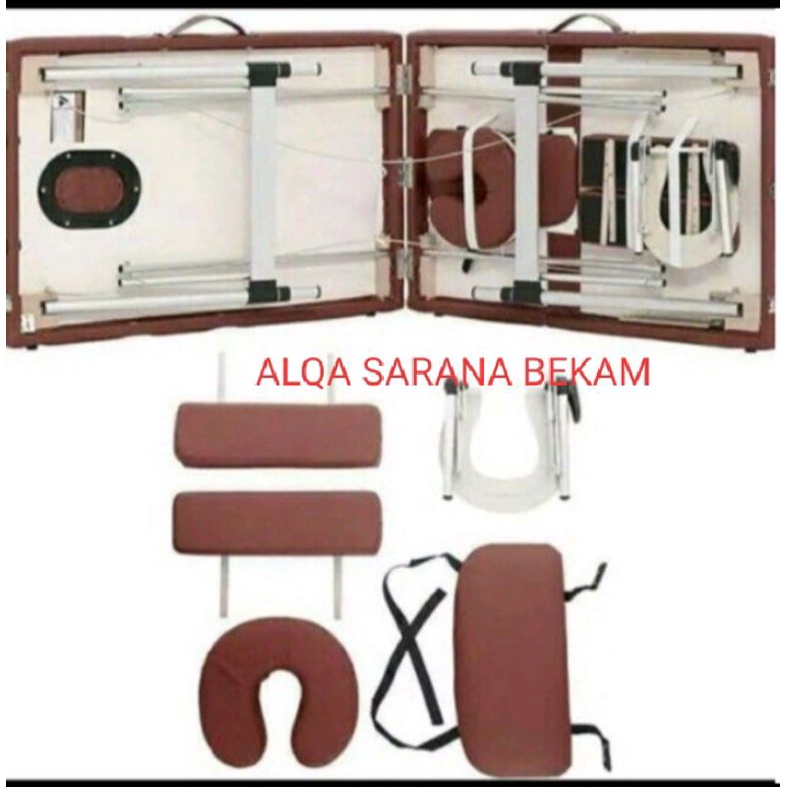 Jual BED TERAPI PORTABLE/ kasur pijat/kasur facial/bed massage/ free ...